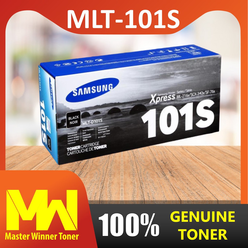 SAMSUNG Genuine Original MLT-101 / MLT101 / MLT 101 Toner - ML-2160 ...