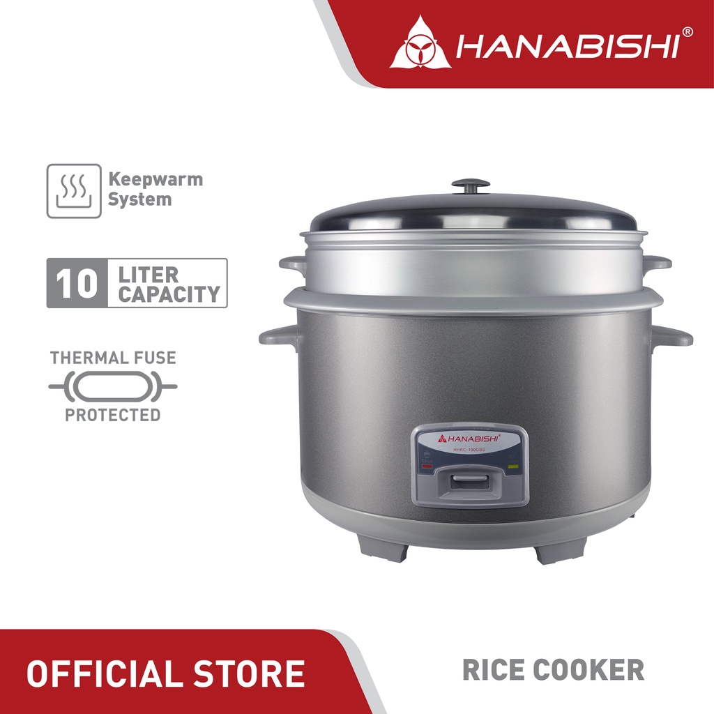 Hanabishi Rice Cooker HHRC100GSS | Shopee Malaysia