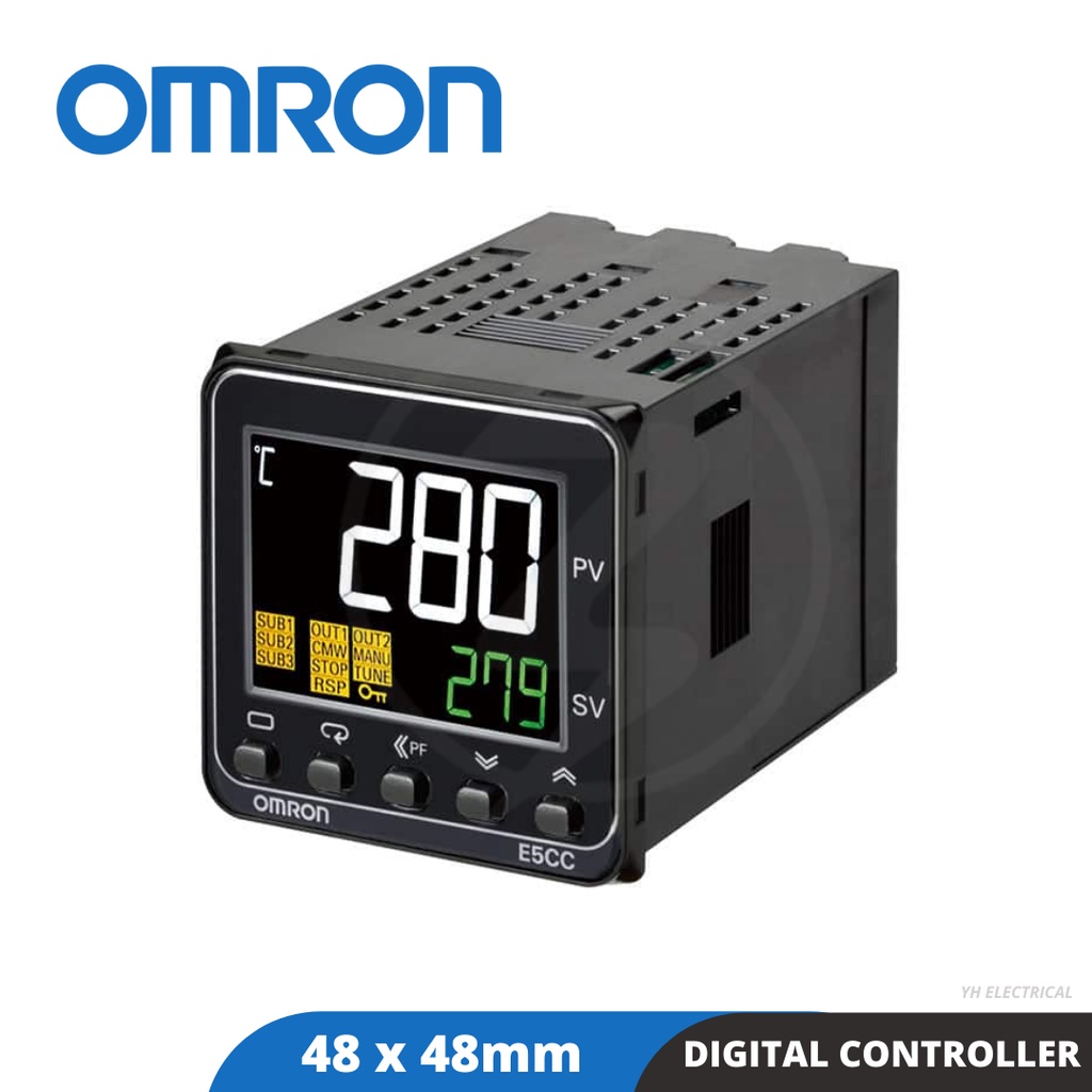 OMRON E5CC-RX2ASM-800 relay output temperature controller / Digital ...