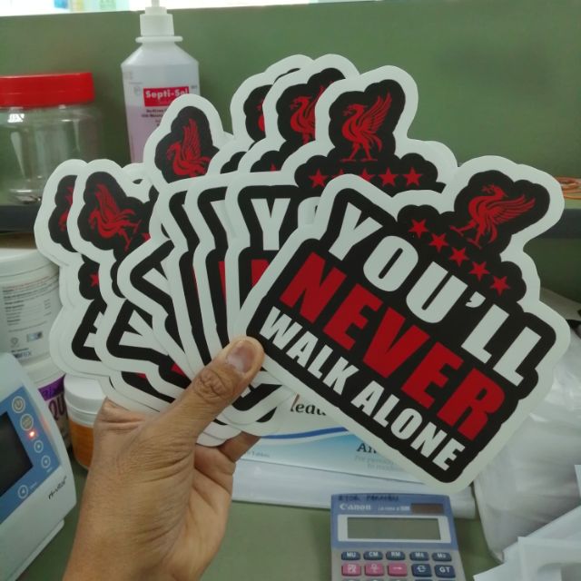 Stiker LIVERPOOL YNWA (1PCS) | Shopee Malaysia