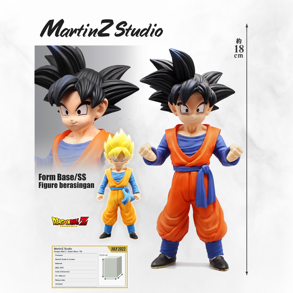 Beetleg Dragon Ball Z - Goten Base / Super Saiyan - MartinZ Grandista ...