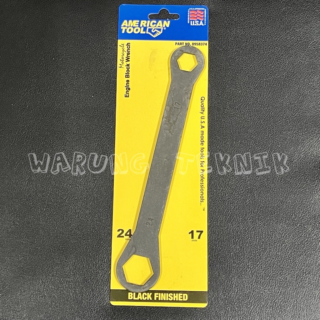 MESIN American TOOL ENGINE BLOCK WRENCH ENGINE BLOCK VALVE LID LOCK 17 ...