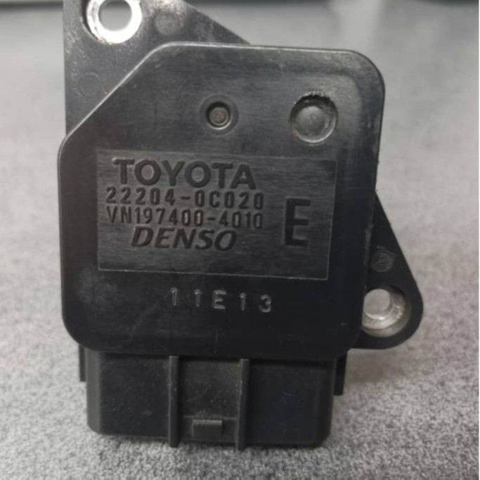 🇯🇵🇯🇵 TOYOTA AIR FLOW SENSOR "E" 22204-0C020 TOYOTA VIOS NCP93, INNOVA ...