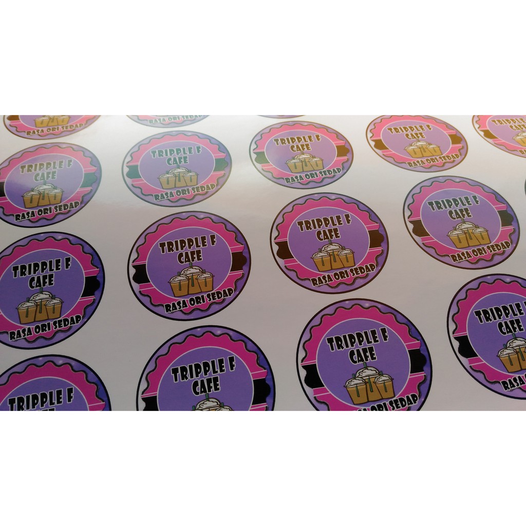 Sticker Label Product | Stiker Laber Makanan | Sticker Wedding ...