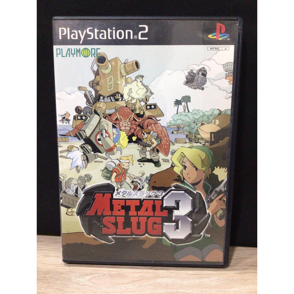 Original Disc [PS2] Metal Slug 3 (Japan) (SLPS-25209 | 25428) | Shopee ...