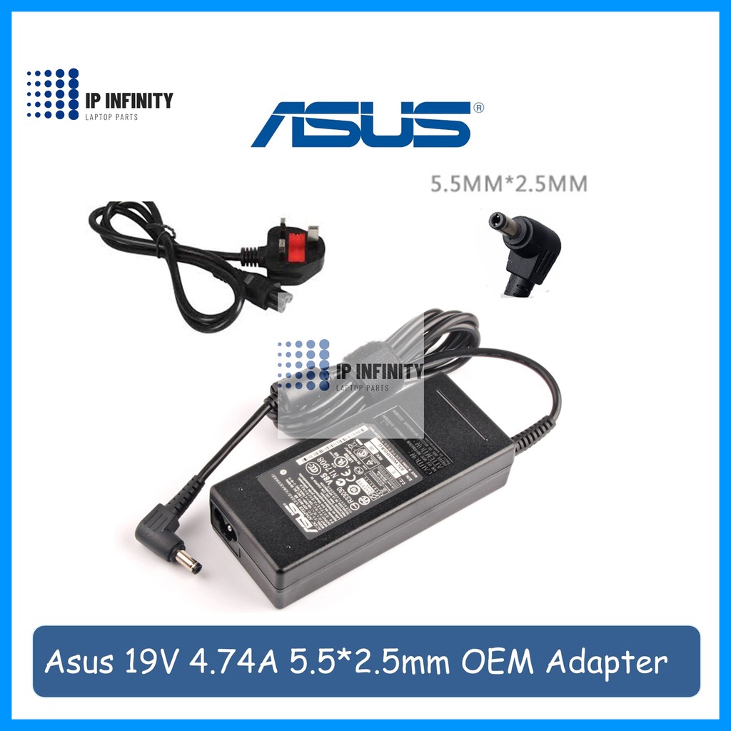 ASUS A43B A43S A43J A42J K52J A54C N45S N43S LAPTOP AC CHARGER POWER ...
