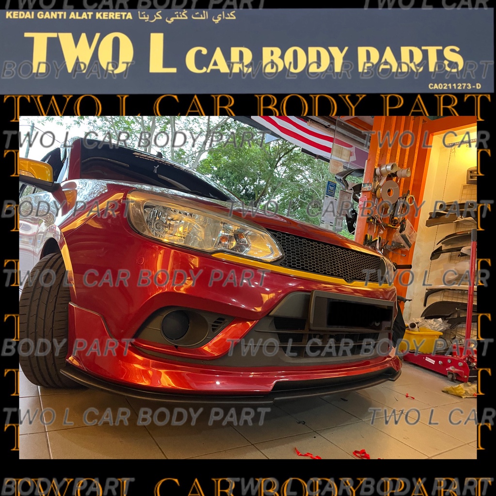 saga vvt 2016 r3 front skirt pu bodykit | Shopee Malaysia