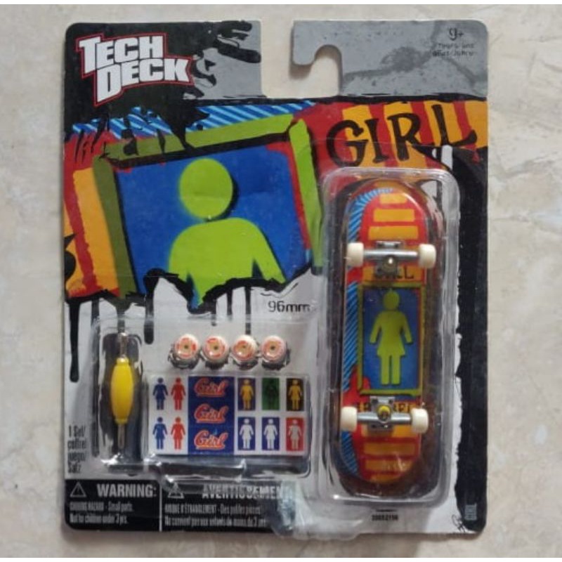 Techdeck Fingerboard Tech Deck 1031 & Girl | Shopee Malaysia
