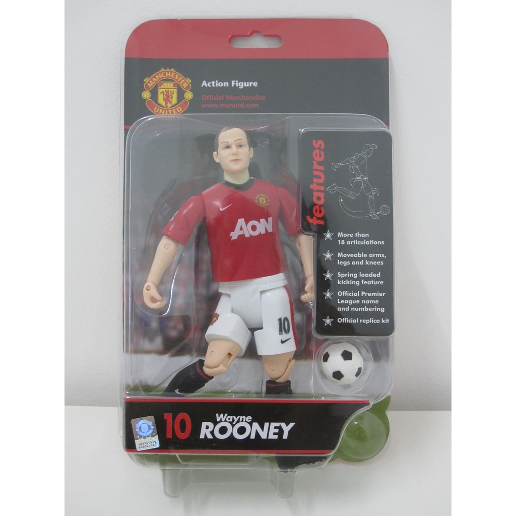 [SALE] Manchester United Legend Wayne Rooney Football Action Figure ...