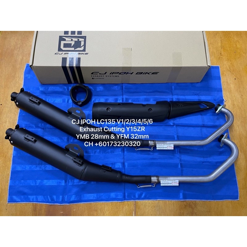 CJ Ipoh LC135 4S 5S Exhaust MB FM FB VMB VFM YMB 28mm 32mm 35mm ...
