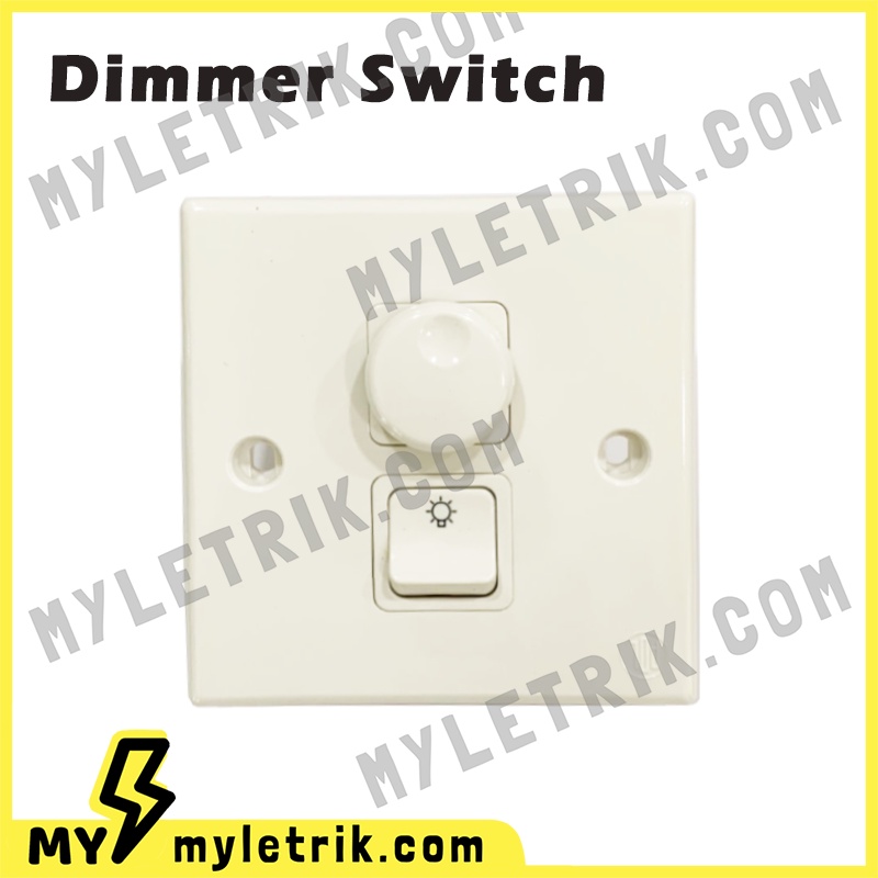 PDL Dimmer Switch 500w 240vac 1593 ( By Schneider Electric ) | Shopee ...