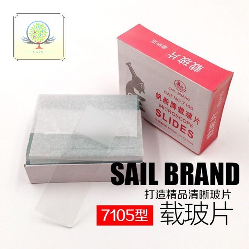 READY STOCKS ! Microscope Frosted End Slides 7105 (SAIL Brand) 50pcs ...