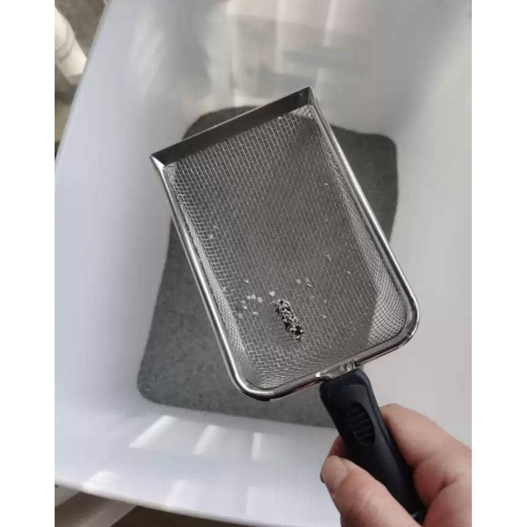 Cat Litter Stainless Steel Scoop 2.8MM Hollow/Toilet Cleaning Scoop/Pet ...