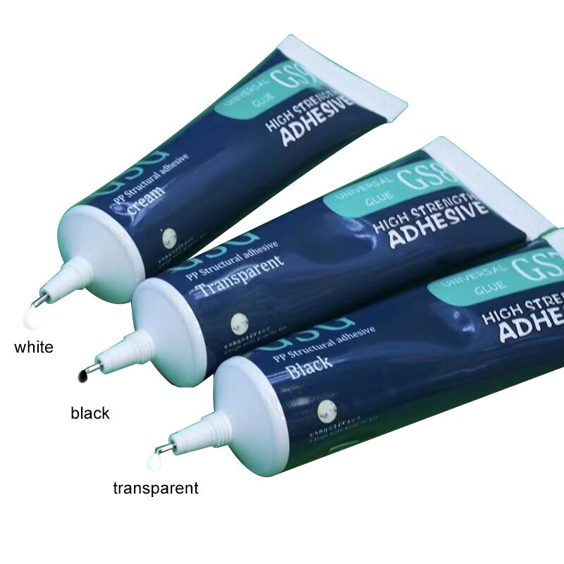 GSG HIGH STRENGTH ADHESIVE GLUE (50ML) = GS7 TRANSPARENT GS8 BLACK GS9 ...