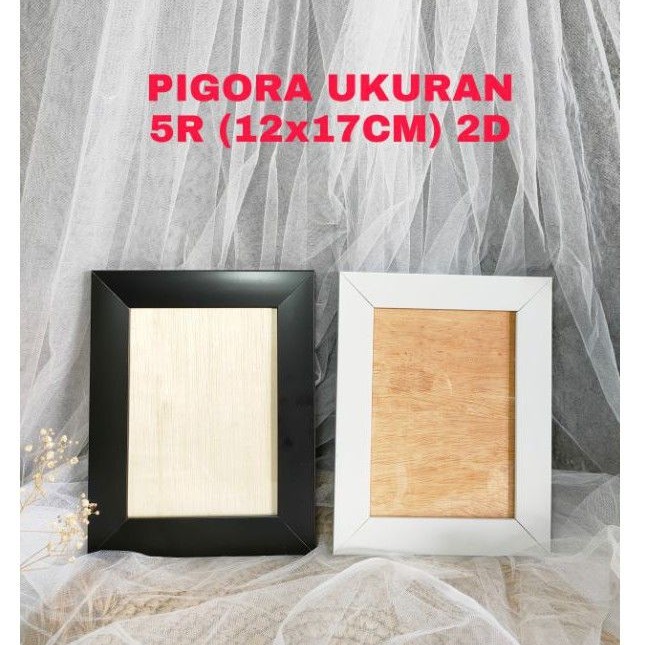 Frame frame photo frame size 5R 2D / wall display / minimalist frame ...