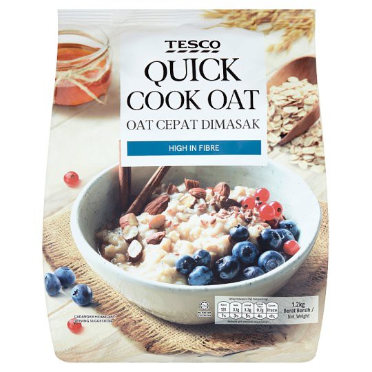 Tesco Quick Cook Oat 1.2kg | Shopee Malaysia