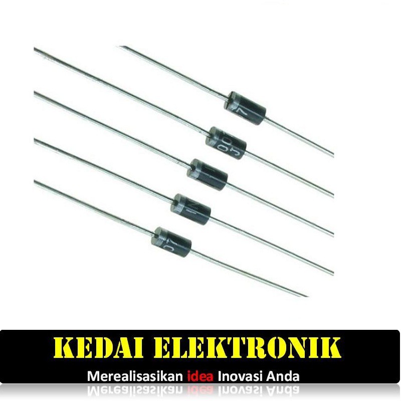 5 pcs DIODE 1N4007 Rectifier Diode 1A 1000V 1N 4007 diod | Shopee Malaysia
