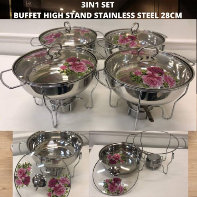 SET BUFFET HIGHSTAND BUNGA 3 IN1 | Shopee Malaysia