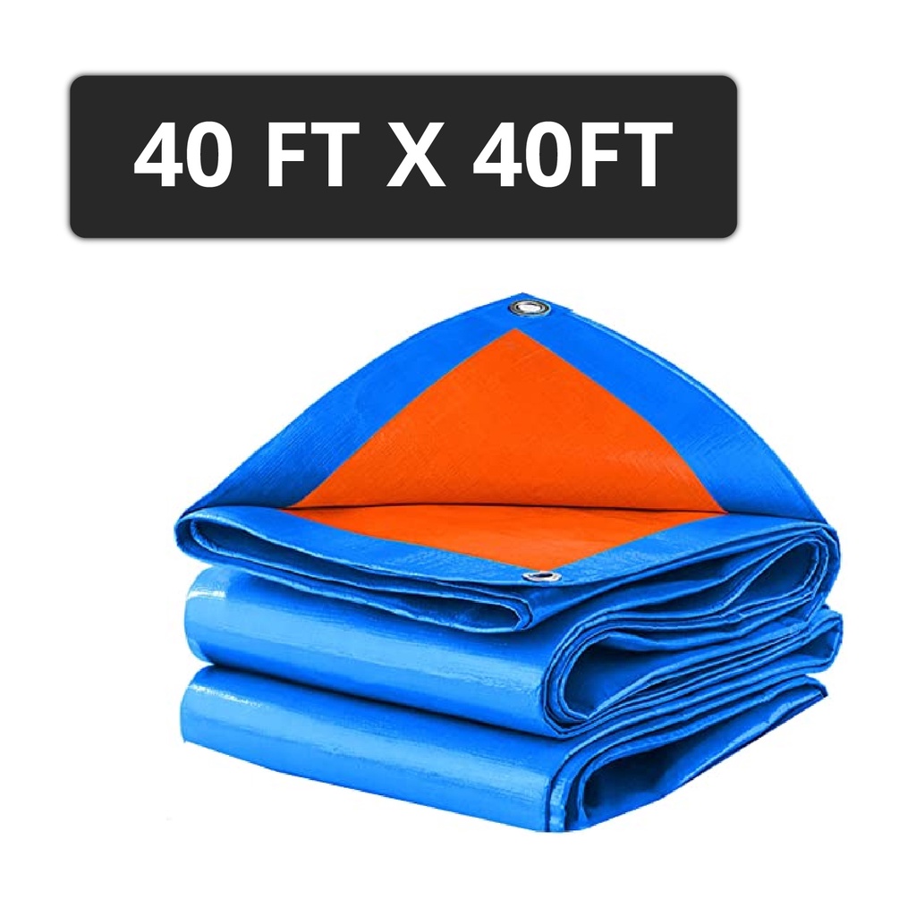 QuickFix 15ft 18ft 20ft 30ft 40ft Canvas Canopy Blue Orange Kanvas ...