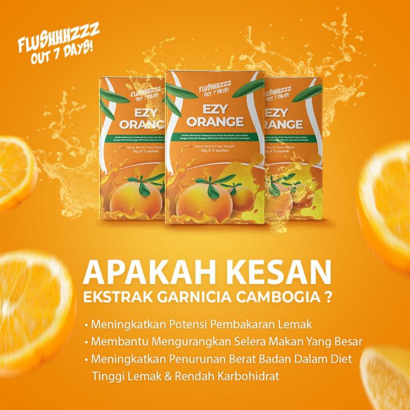 EZY ORANGE 💯% ORI HQ | Shopee Malaysia