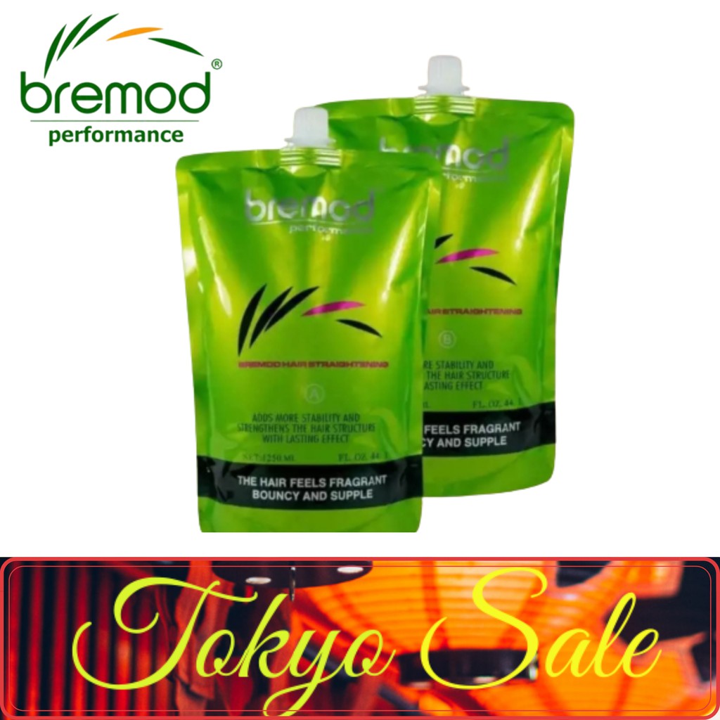 Bremod Hair Classic-Original Rebonding Set Straightening 1250ml*2 ...