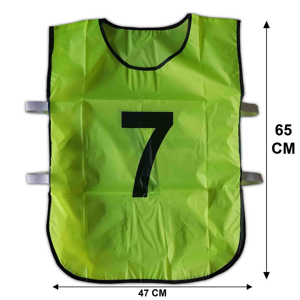 Indoor Soccer / Futsal Bib 1-7 (7 Pcs) | Shopee Malaysia