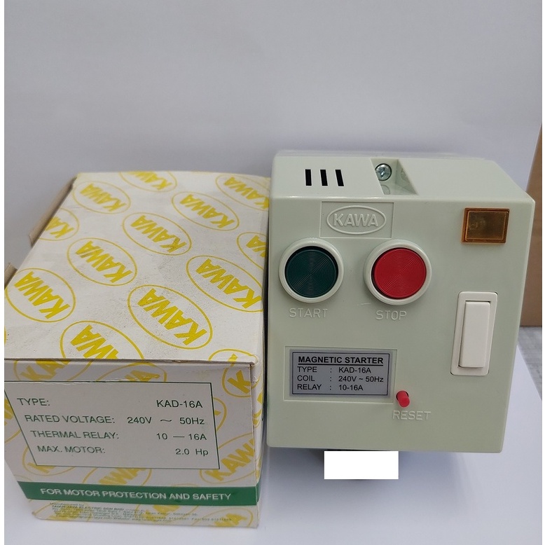 Kawa KAD-16A 2HP Air-Cond starter C/W 20A DP Switch | Shopee Malaysia