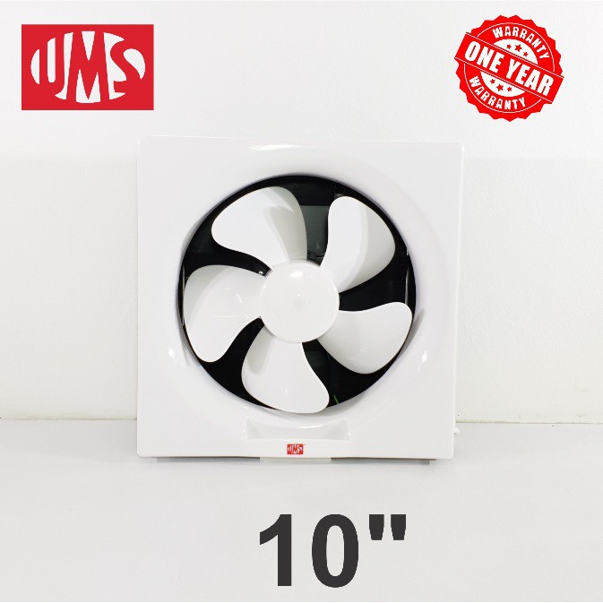 UMS UMS25-WF 10" EXHAUST FAN / VENTILATION FAN (WHITE) | Shopee Malaysia