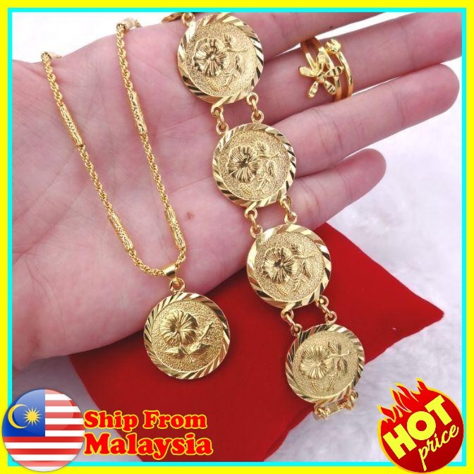🔥 HOT SALE 🔥 😍 SET RANTAI LEHER + RANTAI TANGAN DUIT SYILING DEWASA 😍 | Shopee Malaysia