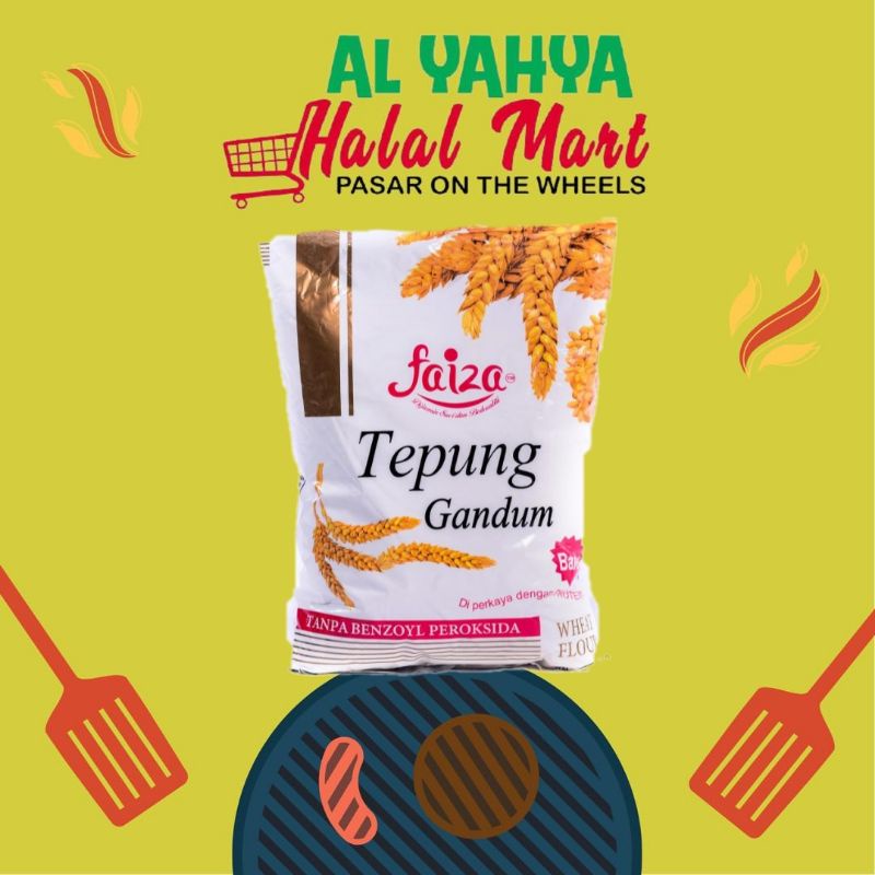 TEPUNG GANDUM 1KG | FAIZA | Shopee Malaysia