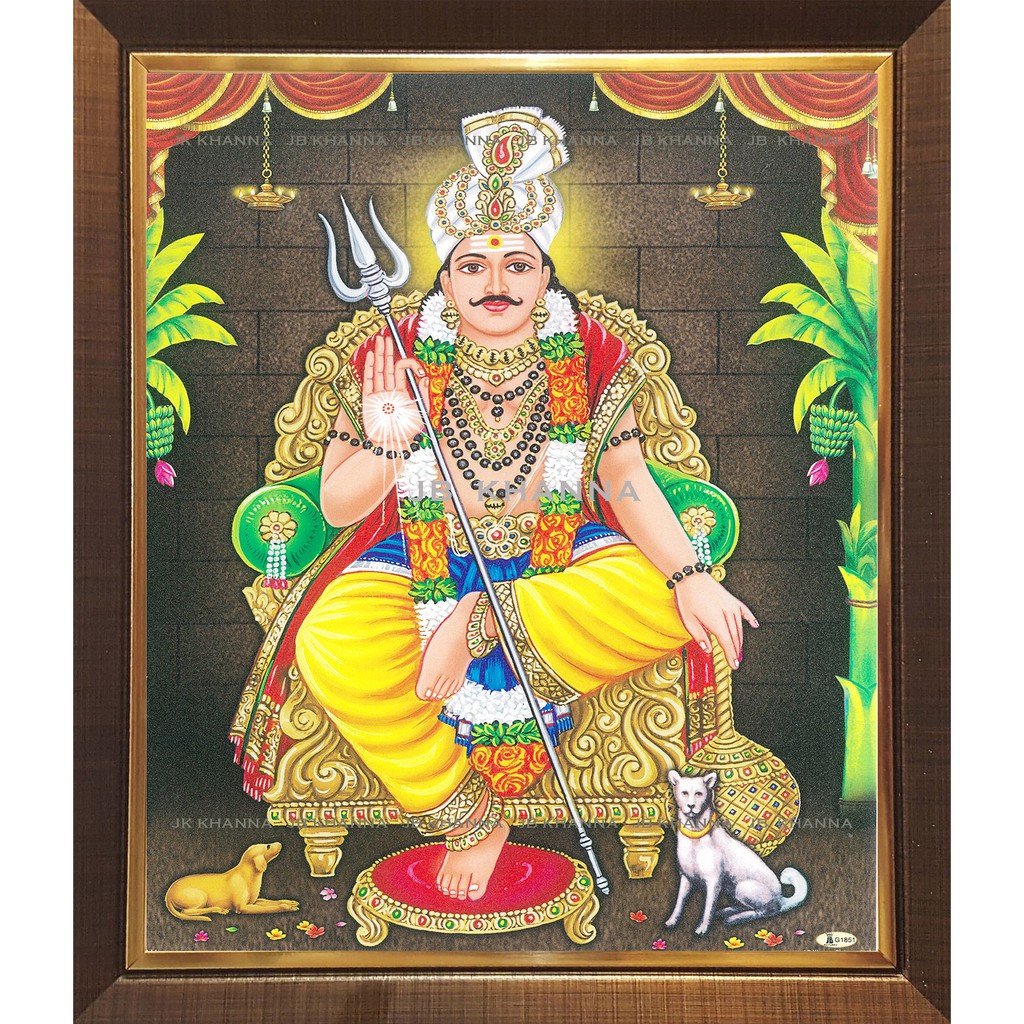 Muneeswaran Digital Photo with Lamination and Frame (L502) | Shopee ...