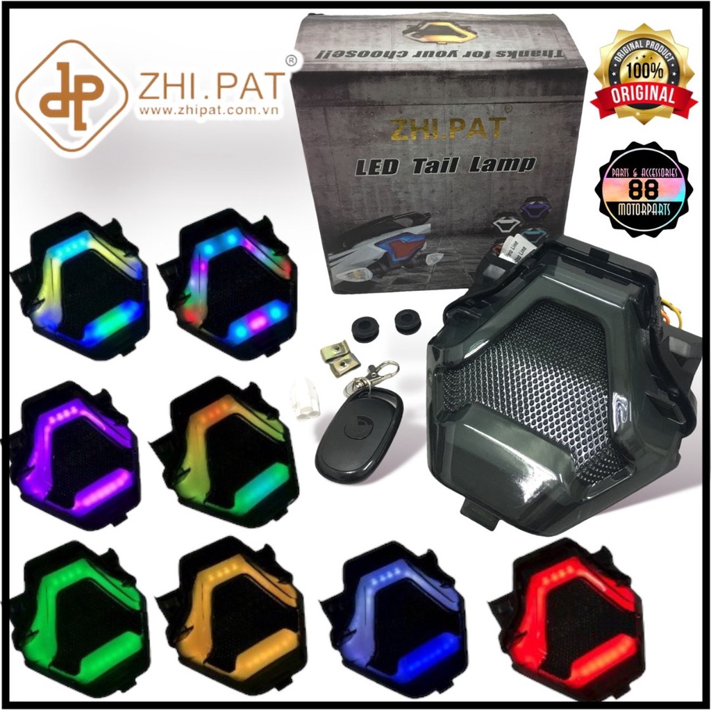 Y15 Y15ZR V1 V2 LED TAIL LAMP ZHIPAT ZHI PAT LAMPU BELAKANG DENGAN ...