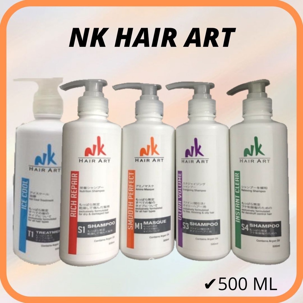 NK Hair Art Shampoo / Masque 500ml | Shopee Malaysia