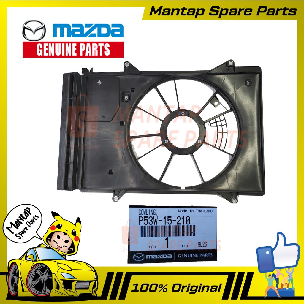 MAZDA GENUINE PARTS ENGINE COOLING RADIATOR FAN GUARD MAZDA 2 SKYACTIV ...