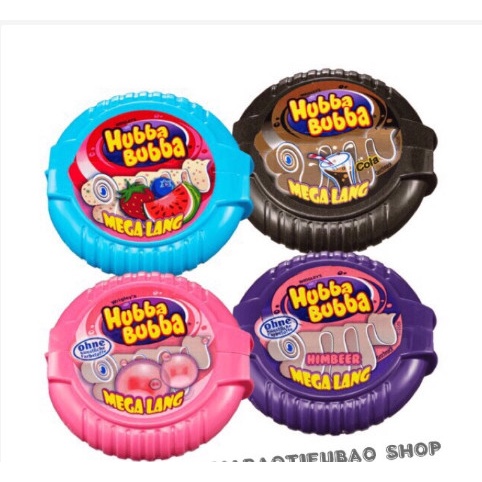 [ Super Hot ] Combo of 4 rolls of German Hubba Bubba Rolled Gum Candy ...