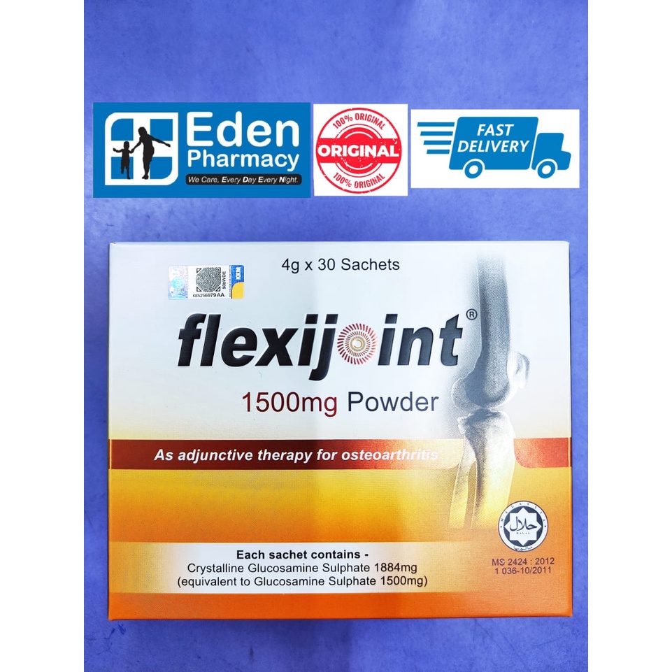flexijoint flexi joint glucosamine powder 1500mg 30's | Shopee Malaysia