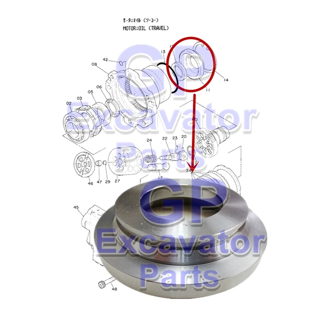 EX300-1 / EX310H-3 / ZX330 / ZX350H HYDRAULIC EXCAVATOR MAIN PUMP ...