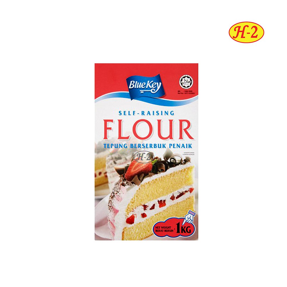 Blue Key Self-Raising Flour - Cake/Pau Flour (1kg) | Shopee Malaysia