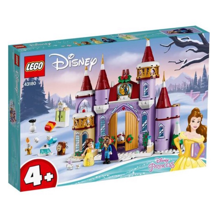 LEGO 43180 Disney Belle’s Castle Winter Celebration | Shopee Malaysia