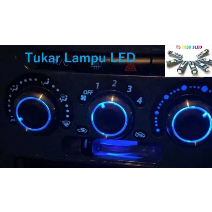 Perodua Myvi 1st Gen Knob Aircond dan lampu background. Pnp. | Shopee ...