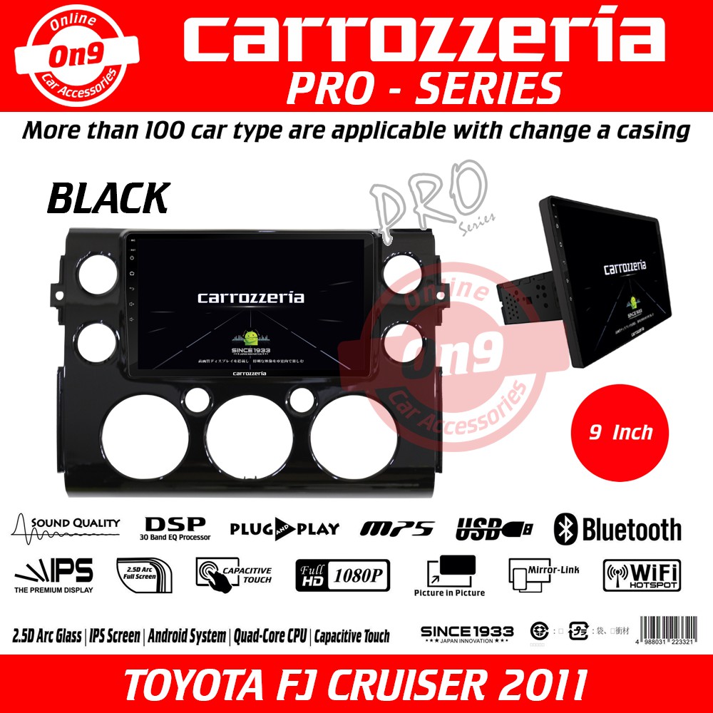 Toyota FJ Cruiser 2011 2012 2013 2014 2015 2016 2017 2018 9 Inch ...