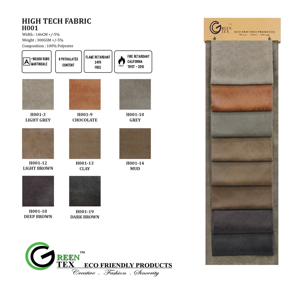 HIGH TECH FABRIC H001 FASHION NON TOXIC SOFA FABRIC | Shopee Malaysia