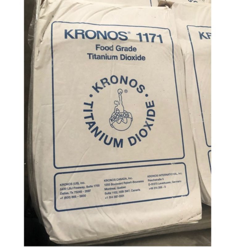 1kg/ Titanium dioxide food grade (kronos) | Shopee Malaysia