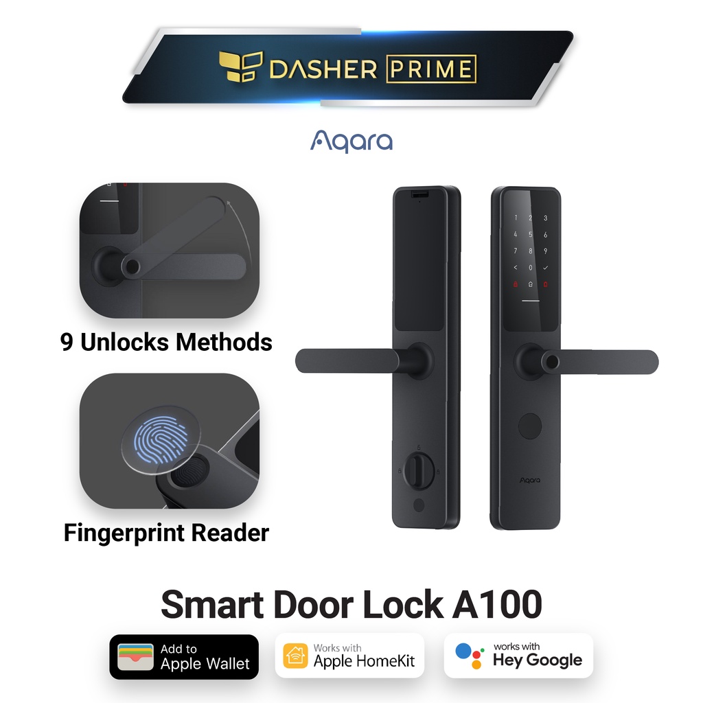Aqara Smart Door Lock A100 Fingerprint Lock For Electronic Digital ...