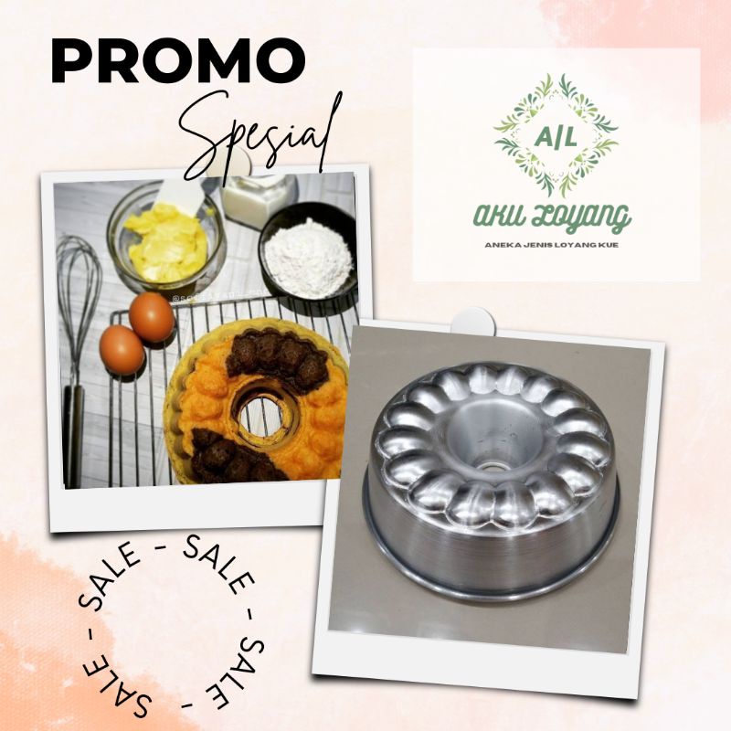 Plain pressed channel sponge cake tin/ murmer sponge tin/ kik tin ...