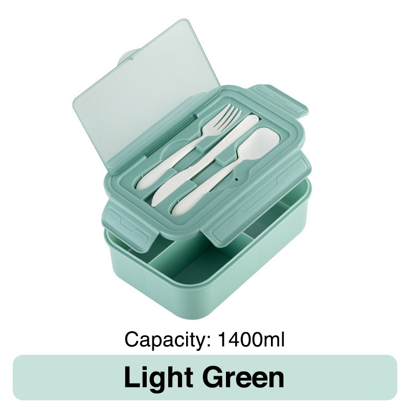 Portable Friendly Lunch Box Microwave Safe Food Storage Container with ...