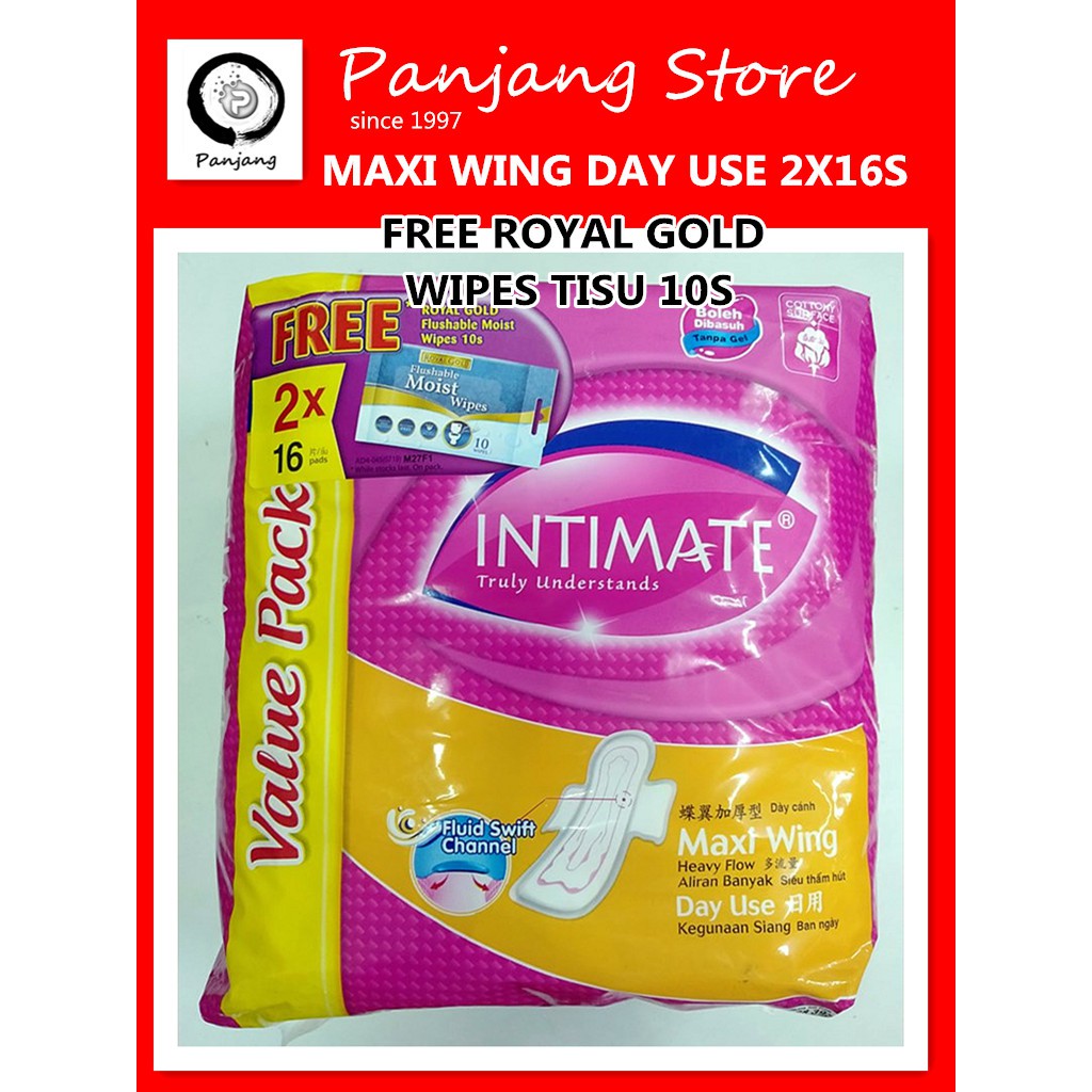 INTIMATE MAXI WING DAY USE 2X16S (VALUE PACK ) | Shopee Malaysia