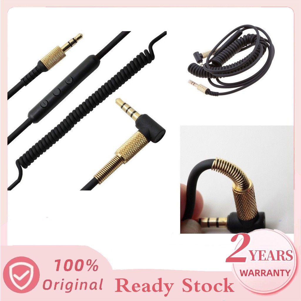 Replacement Cable with Mic for Marshall Major II / III / Monitor ...