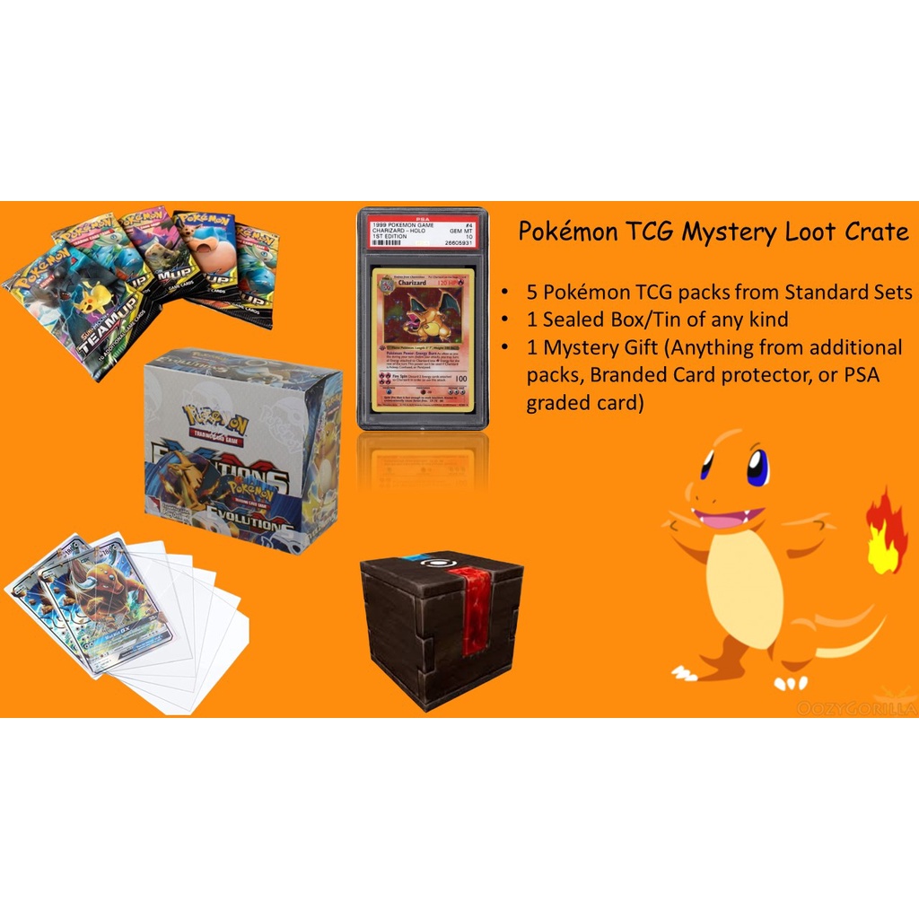 Pokemon TCG Mystery Loot Crate | Shopee Malaysia