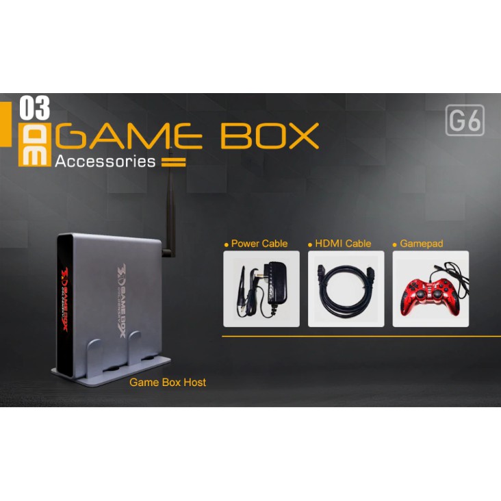 2323 Free Classic Games Goldensky G6 3D Game Console With Wireless Controller 4K HDMI Video Game Console GBA PS TV Shopee Malaysia